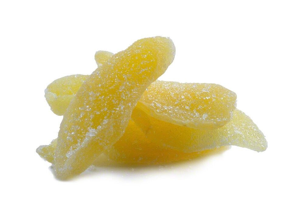 Dried Ginger Candy Slices Bulk at Nutstop.com